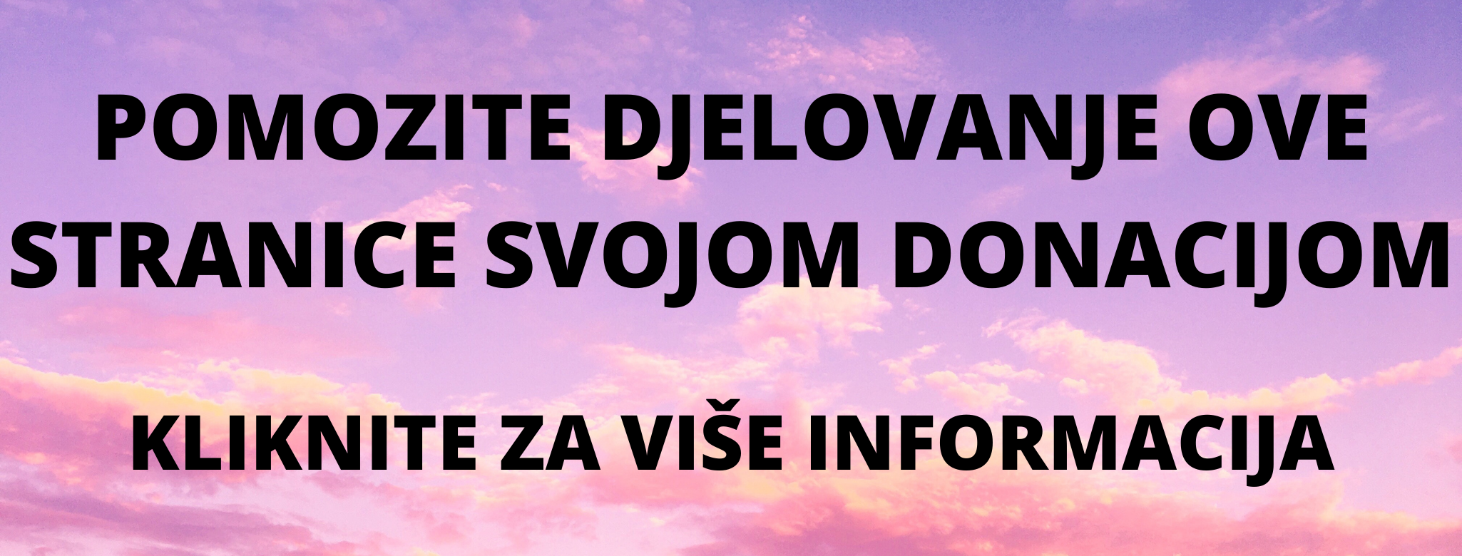DONACIJE I SPONZORSTVA - Horizonti vjere